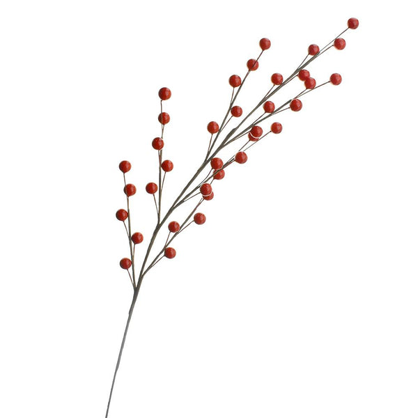 Metallic Red Berry Wire Pick, 19-Inch – Party Spin